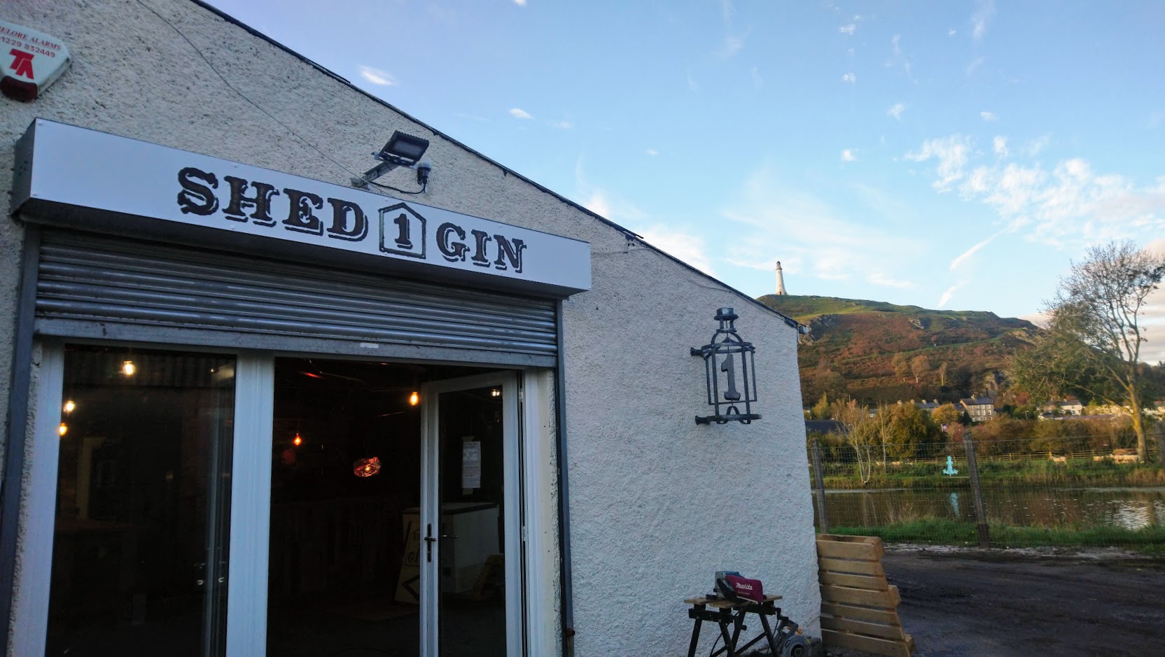 Shed Distillery - The Beginning of the Calf Shed - Shed 1 Gin