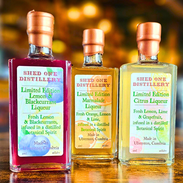 Limited Edition Spirit Liqueurs - Shed One Distillery
